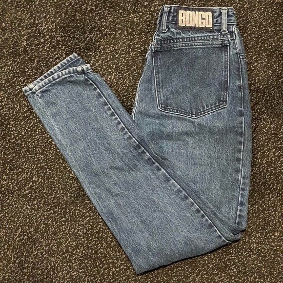 BONGO | Jeans | Vintage 9s Bongo By Gene Montesano High Waisted Tapered ...